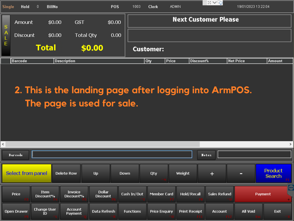 ArmPOSGetStartR - ArmPOS System