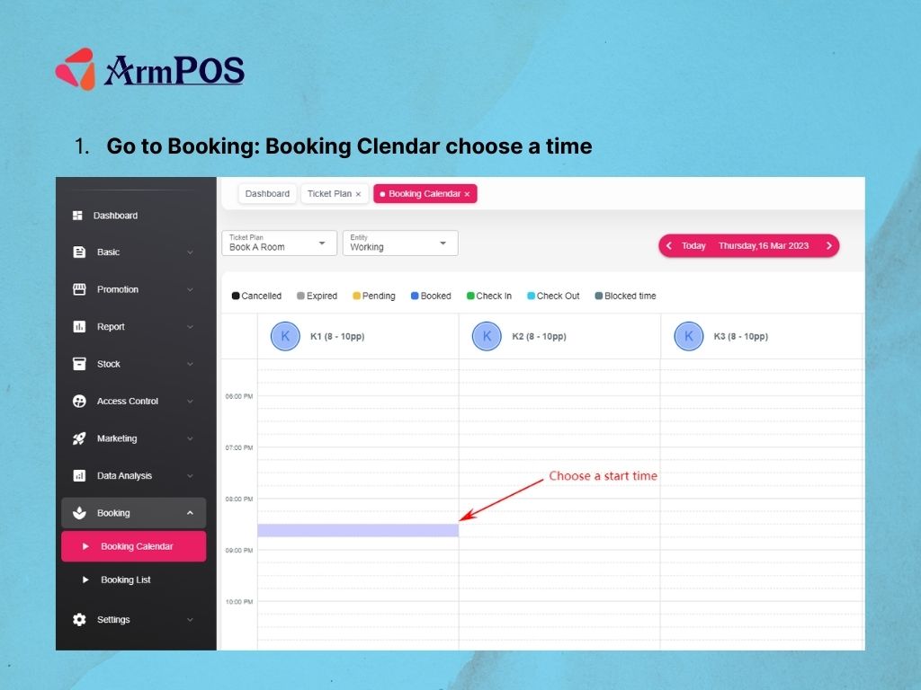 BackOfficeGetStartH - ArmPOS System