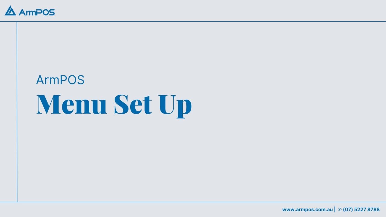 ArmPOSGetStartH - ArmPOS System