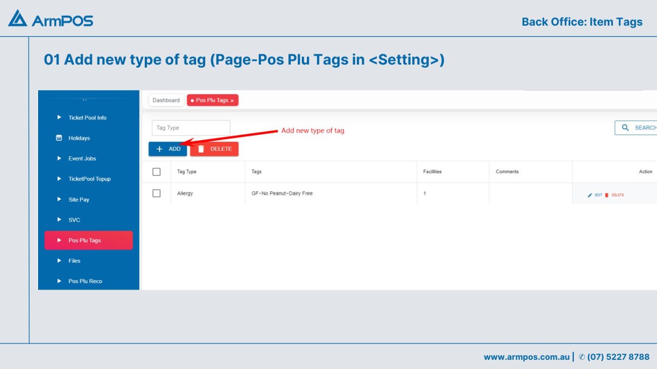 BackOfficeGetStartH - ArmPOS System