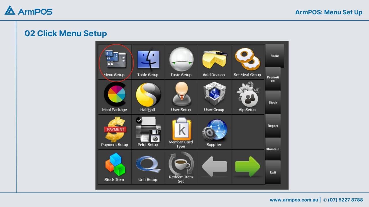 ArmPOSGetStartH - ArmPOS System